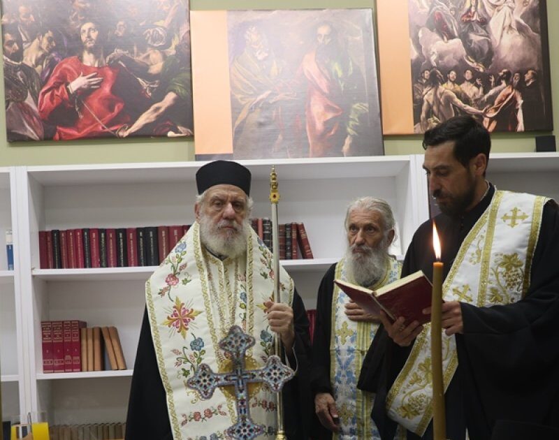 Αγιασμός για την έναρξη μαθημάτων της Σχολής Βυζαντινής Σύρου | Dogma