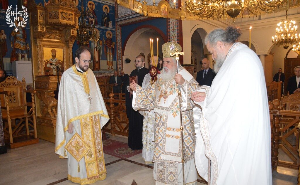 Ο Νεαπόλεως Βαρναβας στον Ιερό Ναό του Αγίου Γεωργίου στο Φίλυρο | Dogma