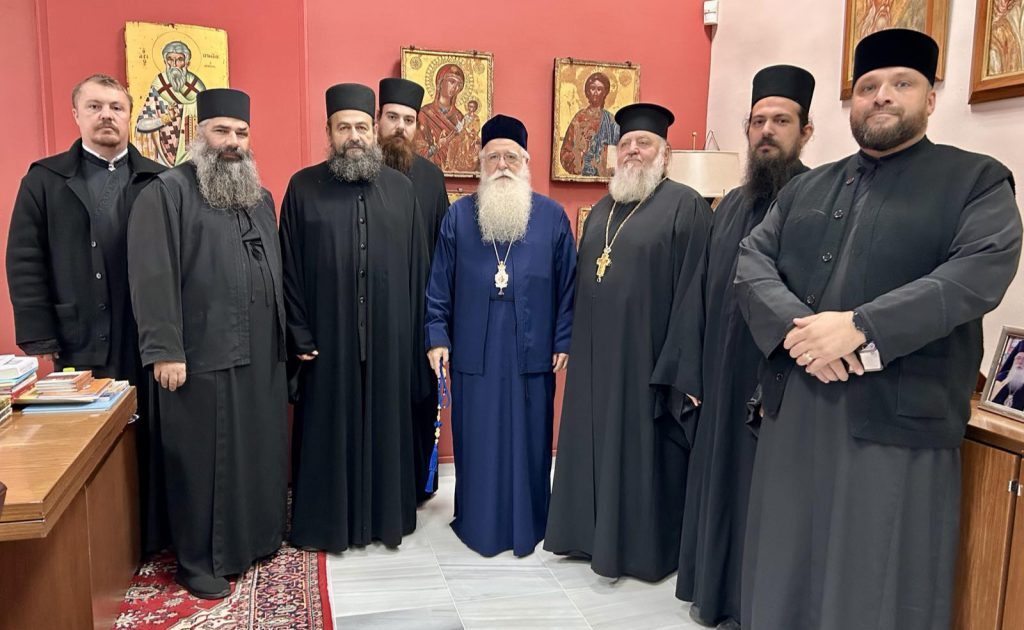 Επίσκεψη του Ηγουμένου της Ιεράς Μονής Γενεσίου της Θεοτόκου Hadambu ...