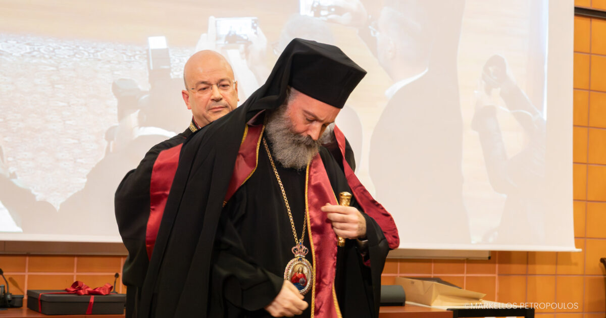 Ο Αρχιεπίσκοπος Αυστραλίας Μακάριος ανακηρύχθηκε Επίτιμος Διδάκτορας ...